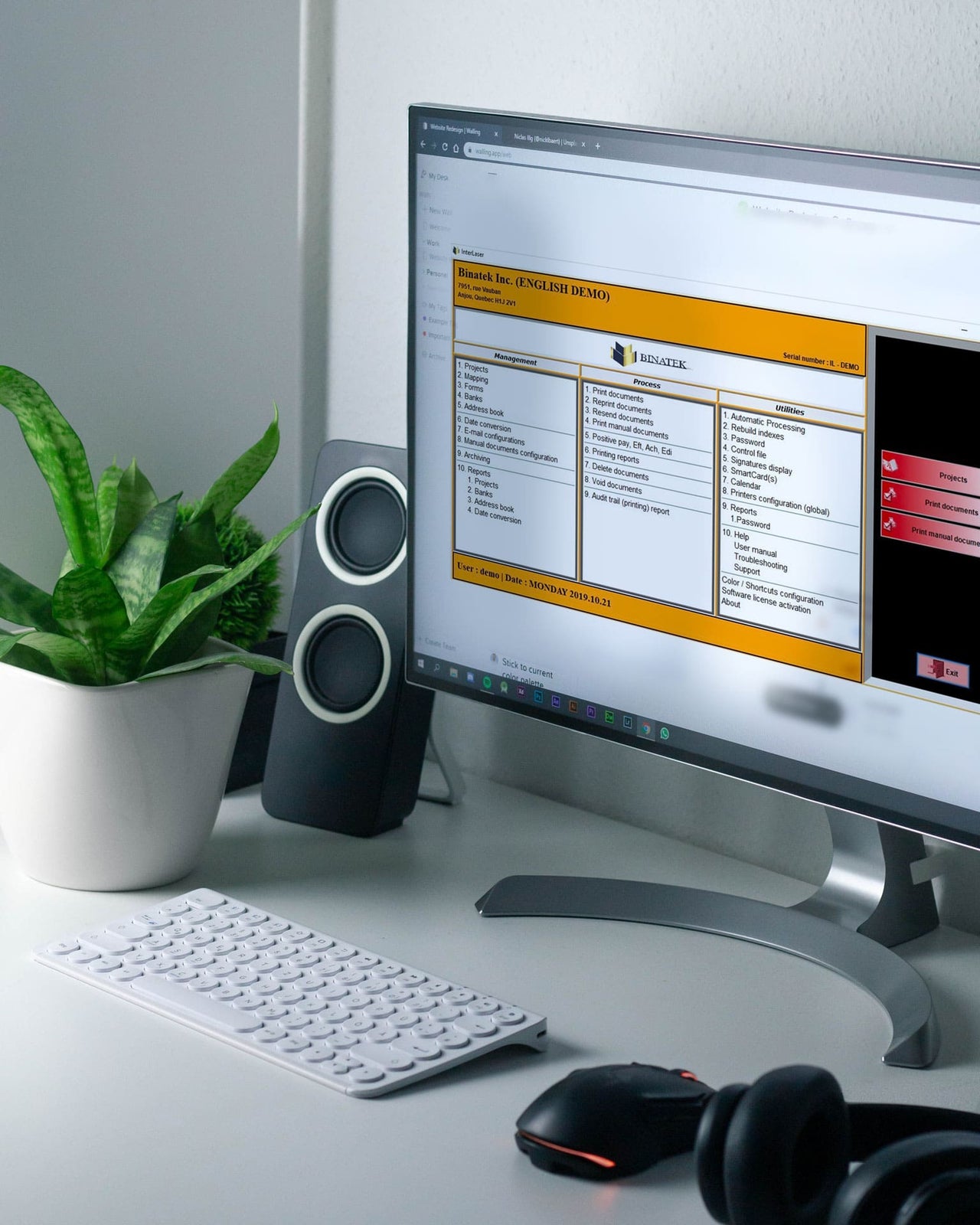 InterLaser | Electronic Cheque Software | Binatek Québec & Ontario